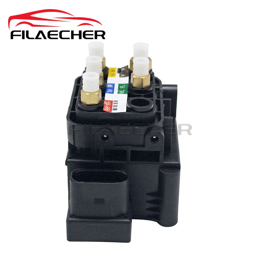 For-Mercedes-W205-W222-C217-Air-Suspension-Pump-Solenoid-Valve-Block ...