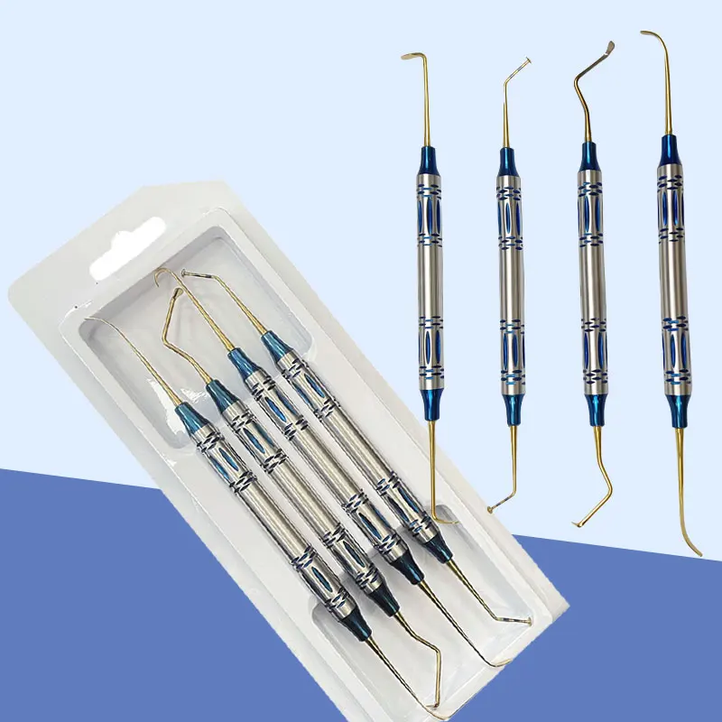 4-pz-set-impianto-dentale-Sinus-Lift-Lifting-Elevator-strumento ...