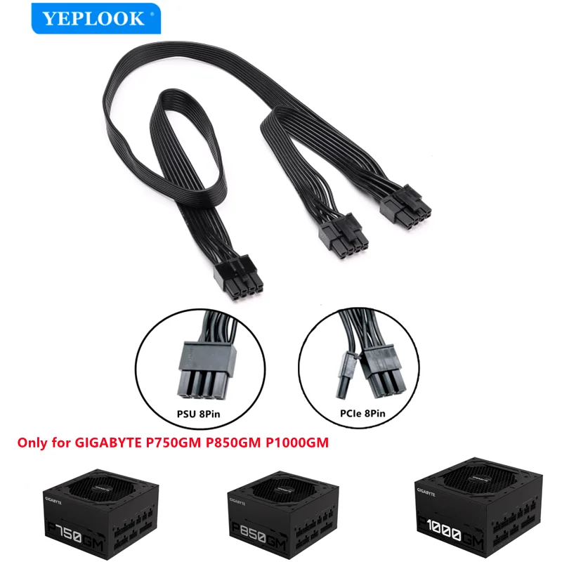 GIGABYTE-Cable-de-alimentaci-n-Original-PCIe-2x-8Pin-6-2Pin-GPU-VGA ...