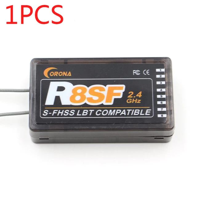 Corona 2.4G R8SF 8CH S-FHSS/FHSS Compatible Receiver Used for FUTABA S ...