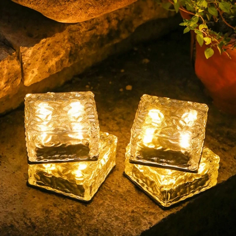 Solar-Brick-Lights-Solar-Ice-Cube-Lights-Landscape-Path-Lights-Outdoor ...