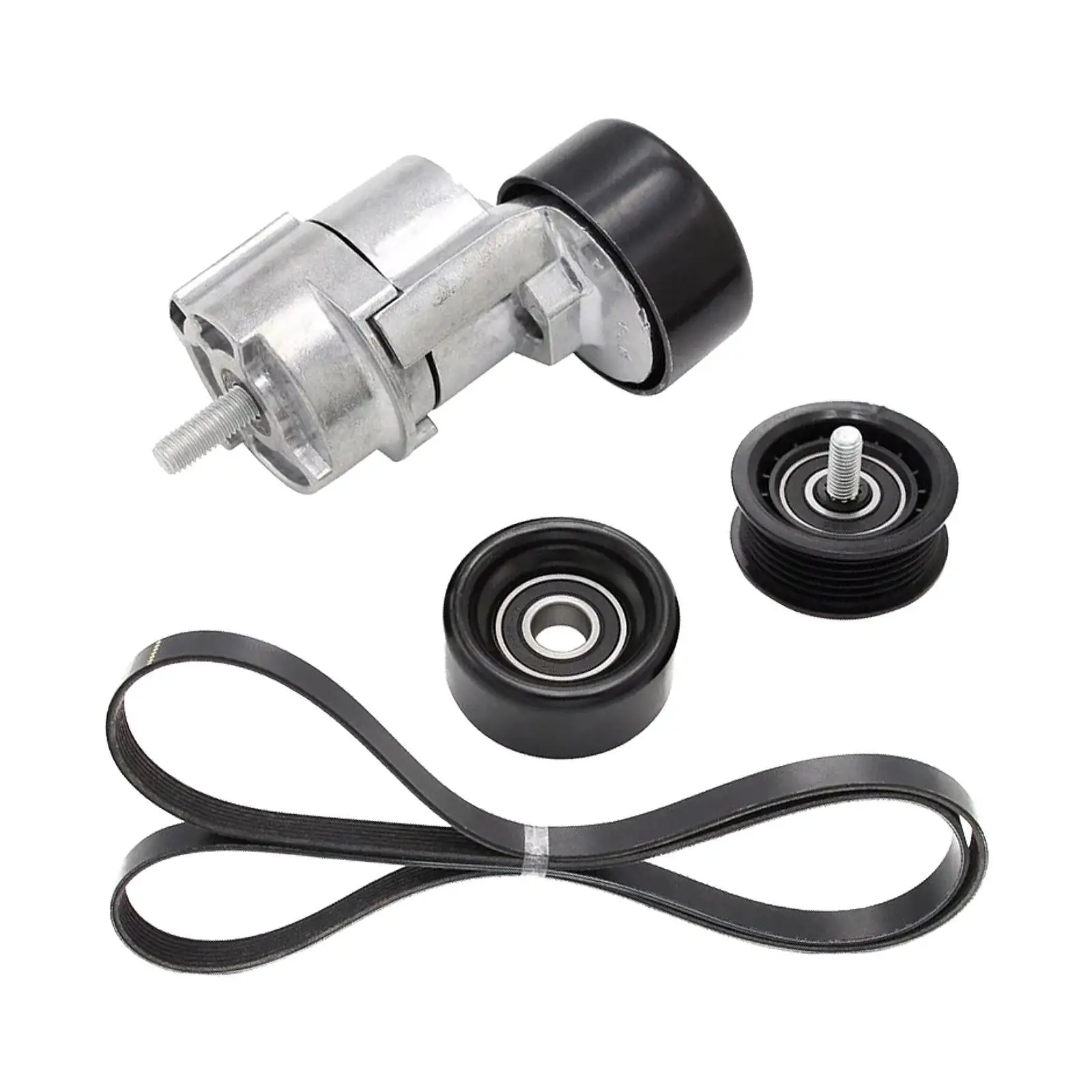 Belt-Tensioner-Assembly-6Pk2125-Idler-Pulley-Serpentine-Belt-Kit-for ...