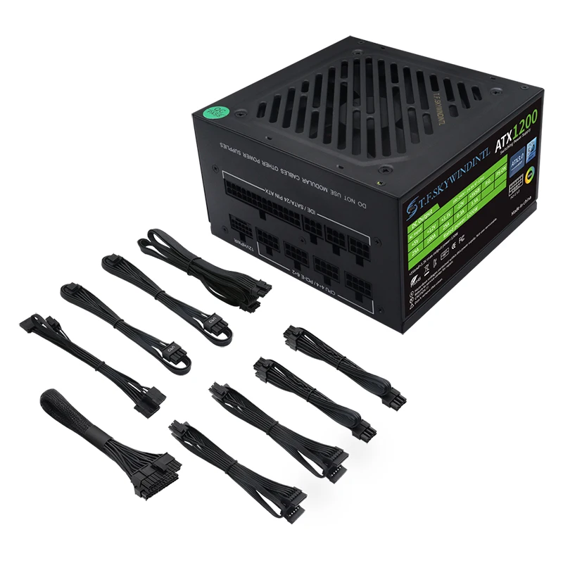 PCIE-5-0-1200W-PC-Power-Supply-Full-Modular-PSU-For-Power-Source-1200W ...