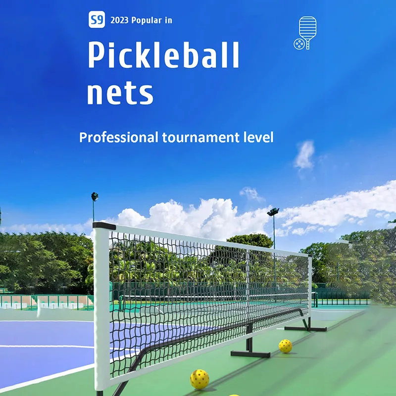 Professional-Pickleball-Net-Rack-Outdoor-Tennis-Net-Indoor-Portable ...