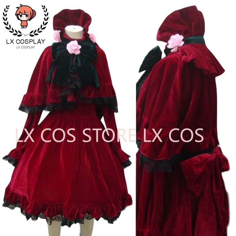 Anime-Rozen-Maiden-Pure-Ruby-Cosplay-Shinku-Red-Dress-Halloween-Costume ...