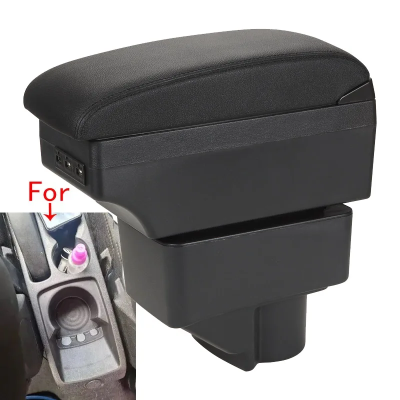 For-Ford-Fiesta-Armrest-Car-Storage-Box-For-Ford-Fiesta-3-Car-Armrest ...