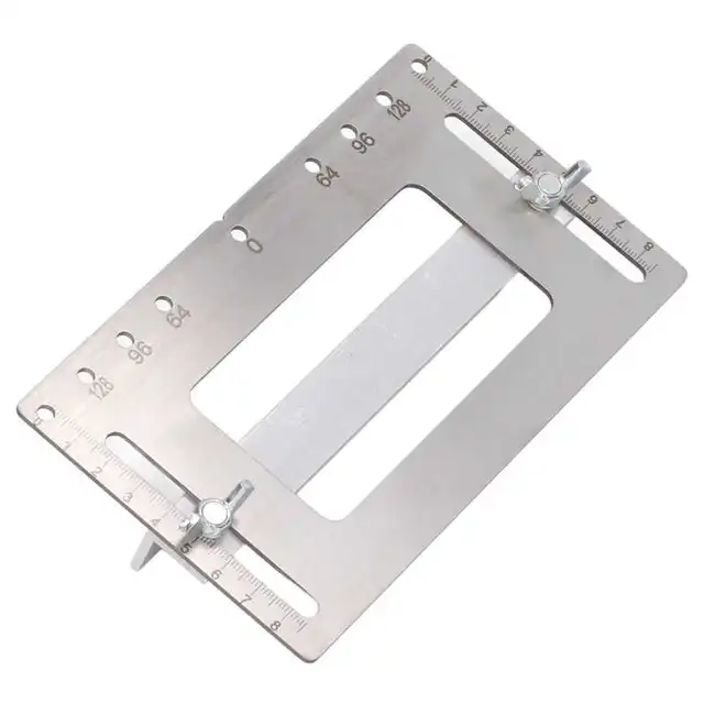 Famegmunkáló Fogantyú Lyukasztó Lyuk Lokátor Rozsdamentes Acél Fúrási ...