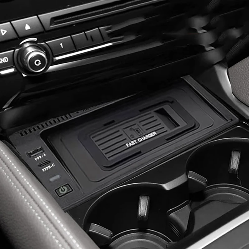 15W Car QI wireless charger phone charger 15w fast charging pad plate ...