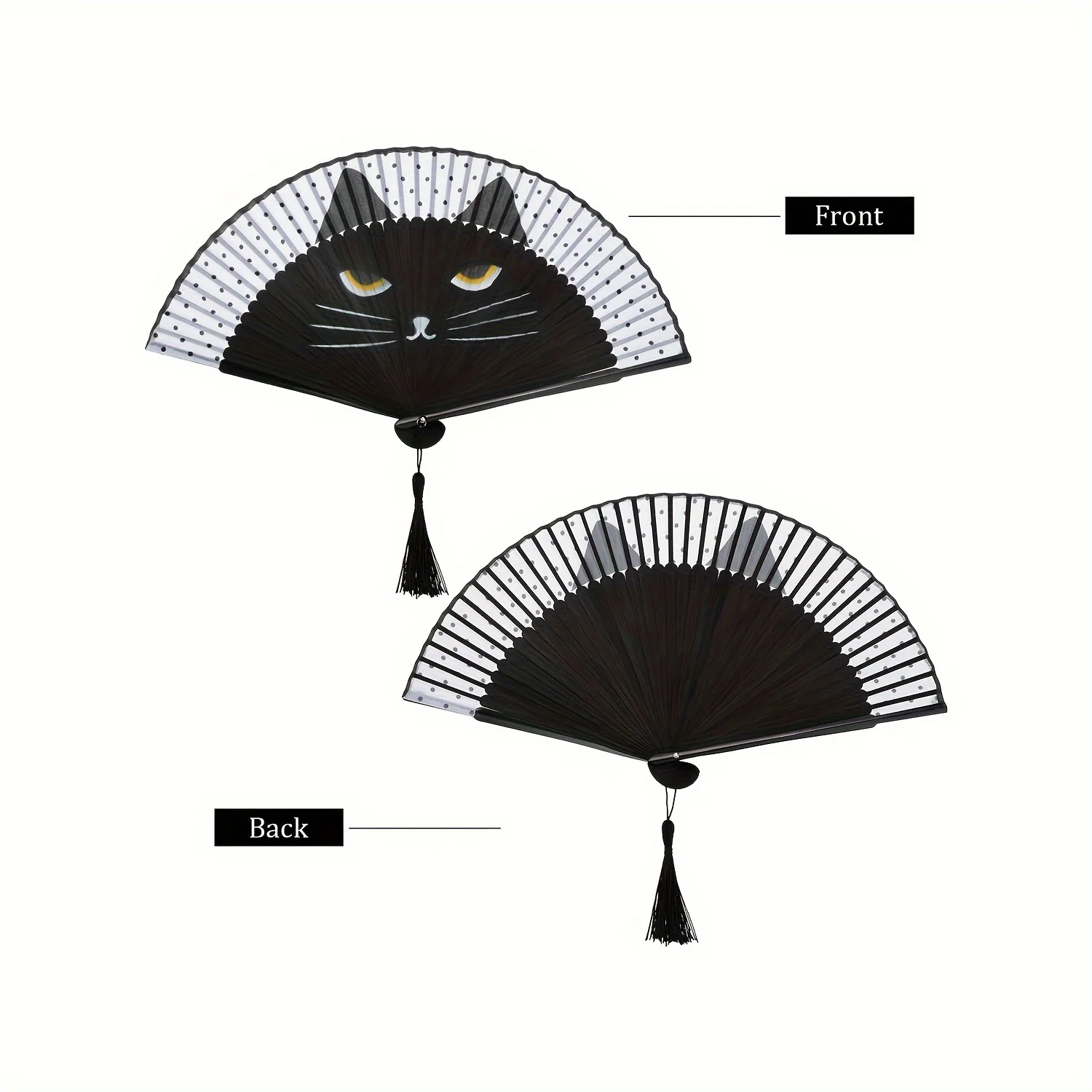 1PC-Cat-Folding-Fan-Cute-Foldable-Hand-Fan-Girl-Cartoon-Dragon-Cat-Fan ...
