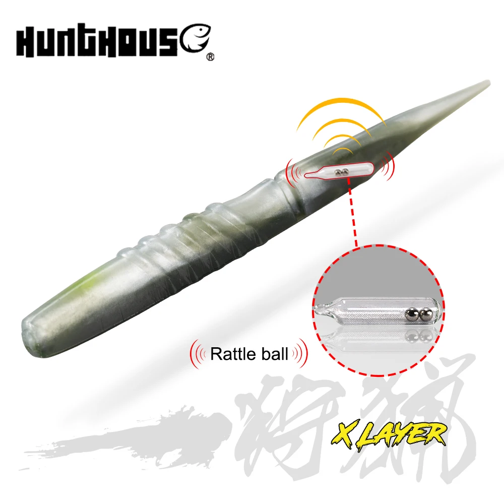 Hunthouse-official-Store-XLayers-Soft-Lure-115mm-5-3g-6pcs-150mm-14g ...