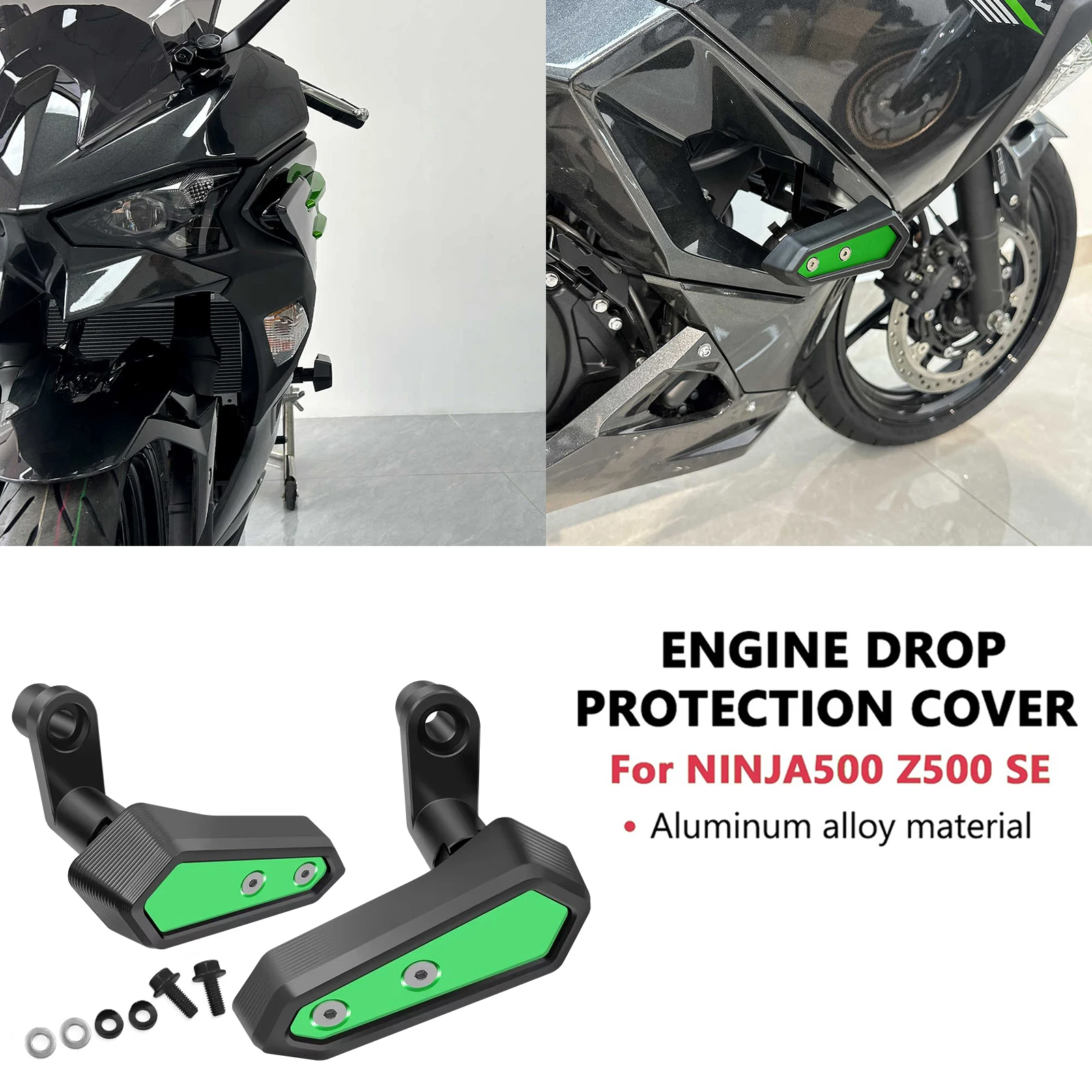 For Ninja 500 Z500 SE NINJA500 2024-2025 Motorcycle Falling Protection ...