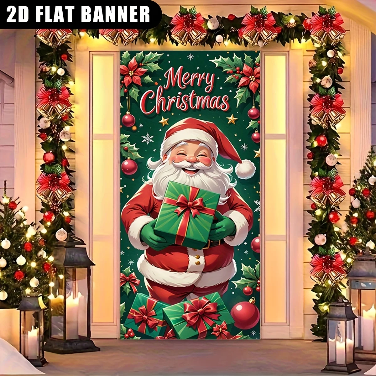 Christmas Santa Background: A Must-Have for Festive Decor and Celebrations