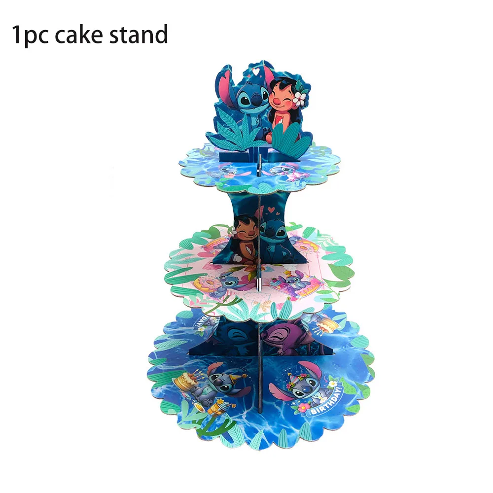 Disney-Stitch-3-Tier-Cupcake-Stand-For-Kids-Lilo-Stitch-Birthday-Party ...