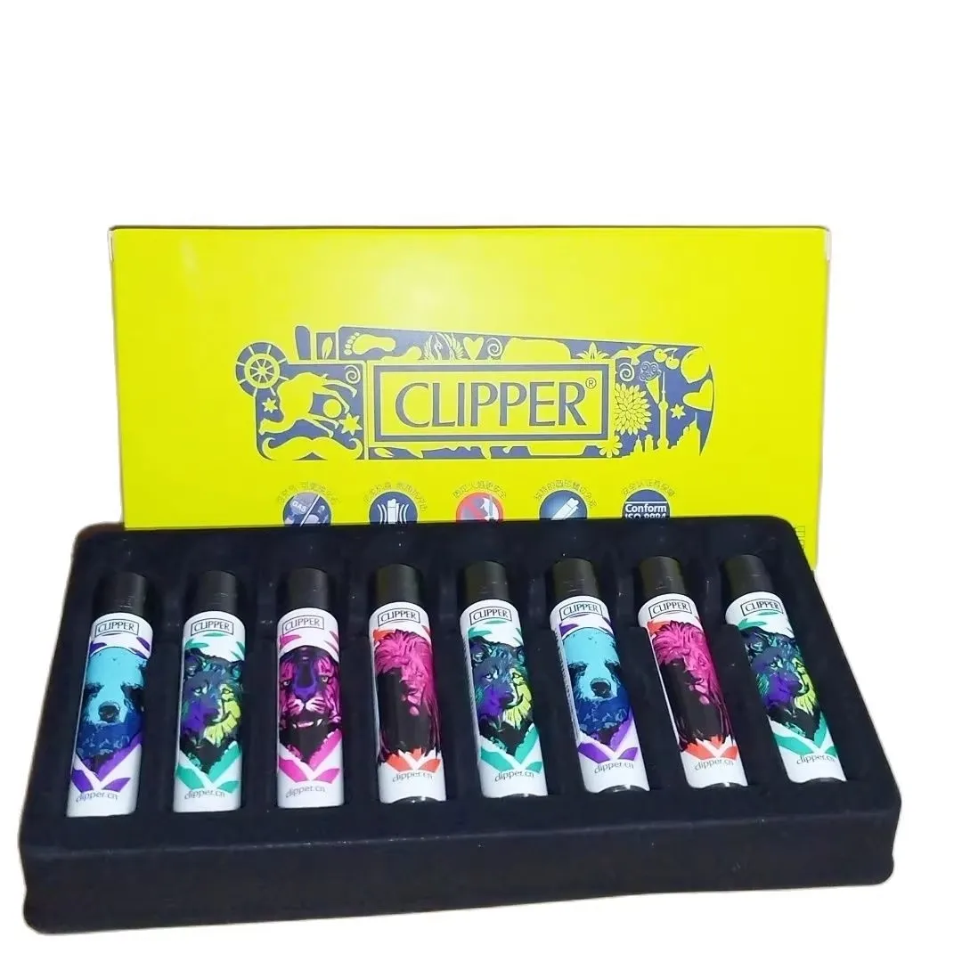 2024 Clipper Lighters New Style Butane Gas Lighters Sand Wheel ...