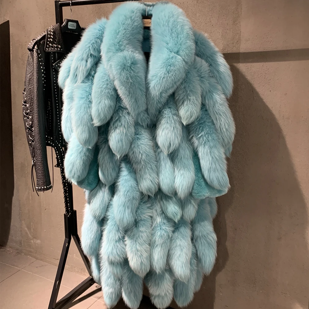 Fox-Fur-Coats-Long-Lady-Real-Fox-Fur-Cloth-Double-Side-Turn-Down-Collar ...