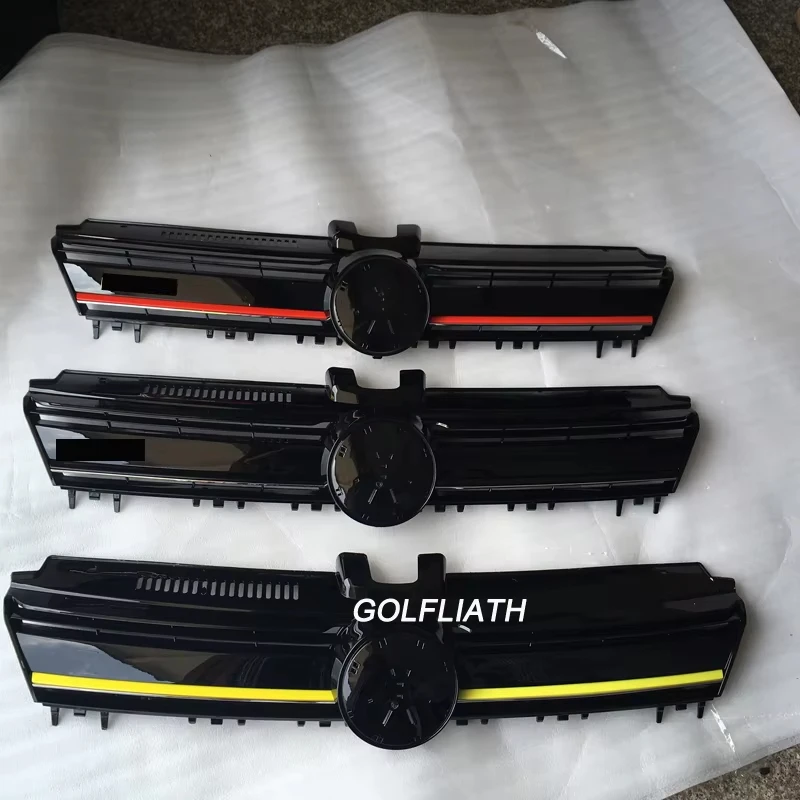 Auto front grille For Golf 7 ABS Auto Car Front Bumper Mesh Grille ...