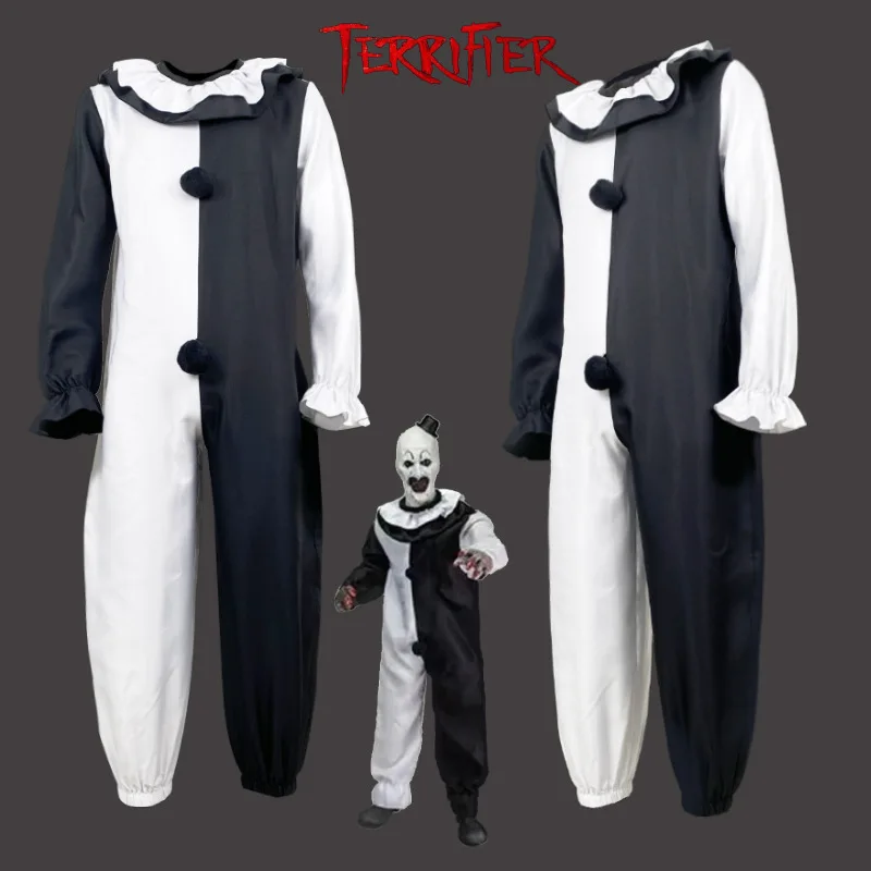 Horror-Movie-Terrifier-2-Art-The-Clown-Cosplay-Costume-Joker-Jumpsuit ...