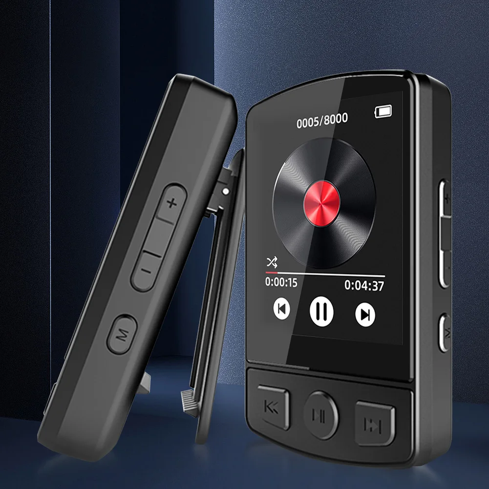 MP3-Player-Portable-Sport-Clip-Walkman-Button-Bluetooth-Compatible-5-2 ...
