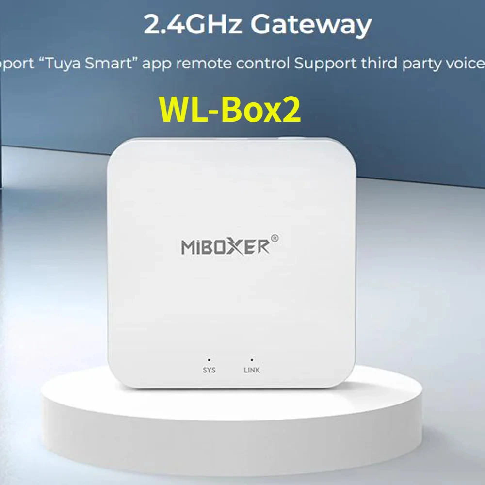 New-Miboxer-WL-Box2-Wifi-LED-Controller-2-4GHz-Gateway-DC5V-System ...