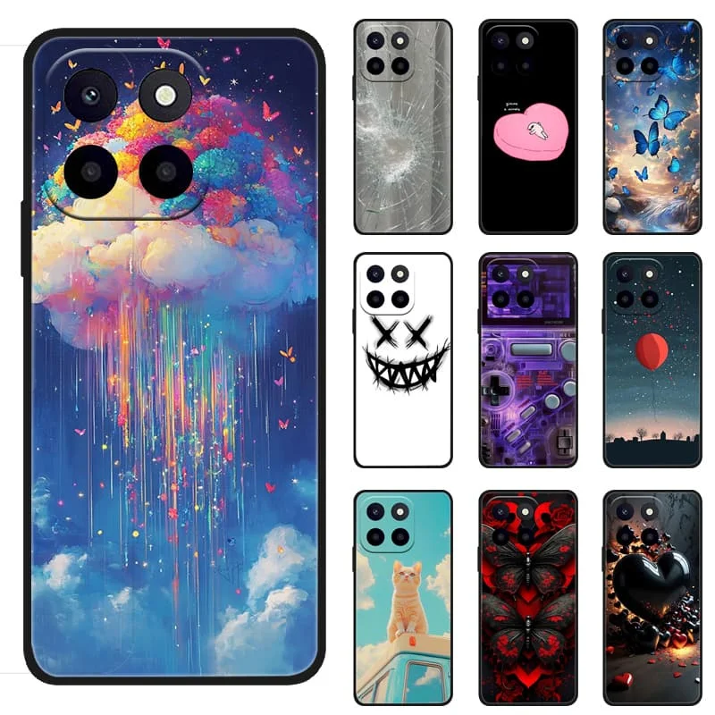 For Huawei Honor X6C Case TPU Soft Silicone Bumper Phone Case For Honor ...