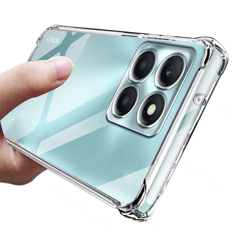 Clear-Transparent-Case-on-For-Huawei-Honor-X6a-X9a-X8a-X7a-X7-X8-5G-4G ...