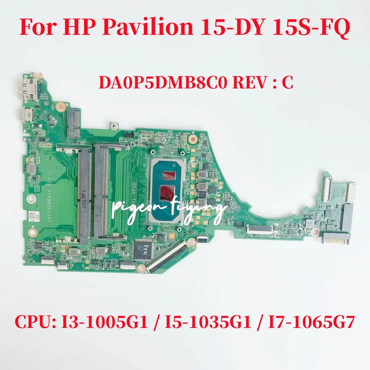 DA0P5DMB8C0-Mainboard-For-HP-Pavilion-15-DY-15S-FQ-Laptop-Motherboard ...