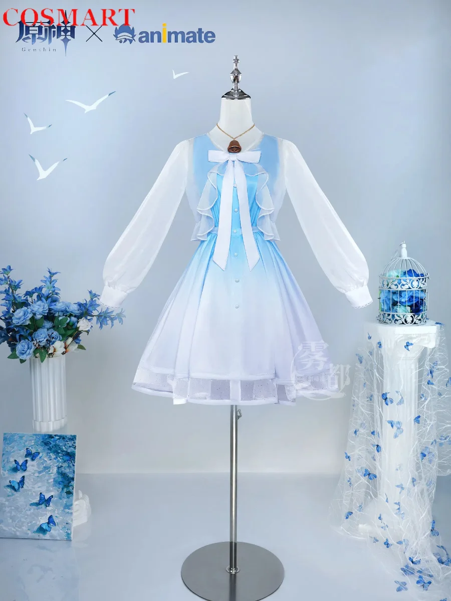 COSMART-Genshin-Impact-Ganyu-Dress-Cosplay-Costume-Cos-Game-Anime-Party ...
