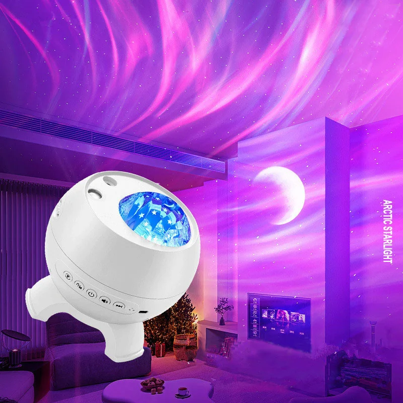 2023 Holiday Gifts Aurora Northern Lamp Ambient Projector Light Bedroom ...