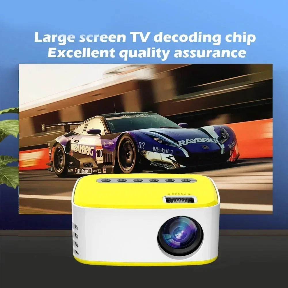 Home-Theater-Protable-LED-Mini-Projector-MulitMedia-Support-Power-Bank ...