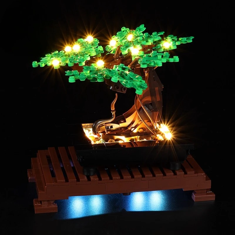 Juego de iluminación LED adecuado para LEGO Bonsai Tree 10281, bloques ...