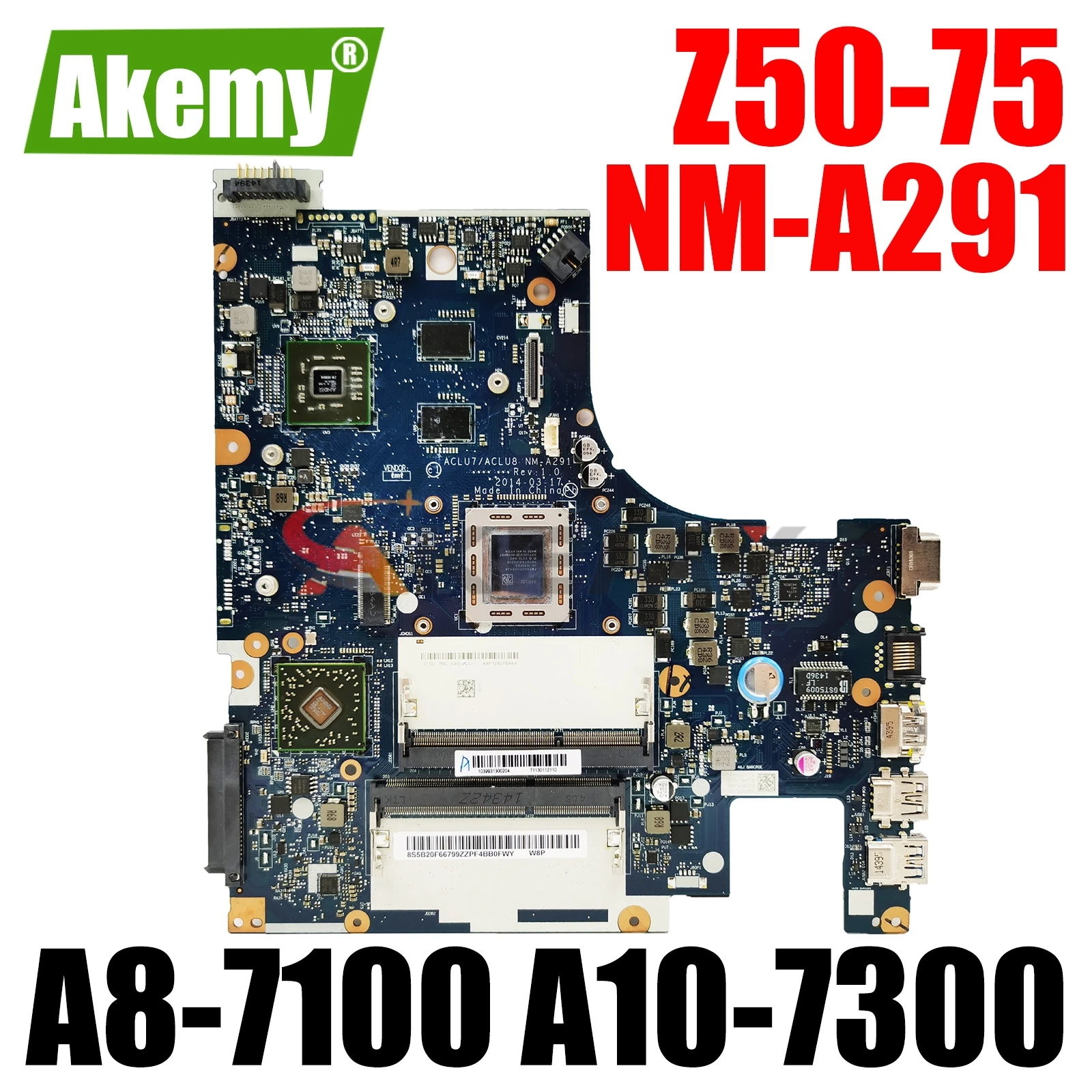 NM-A291-Mainboard-For-Lenovo-Z50-75-G50-75M-G50-45-Laptop-Motherboard ...