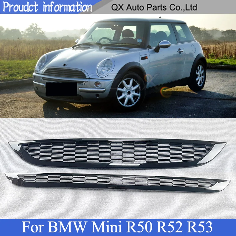 CAPQX-Front-Bumper-Grill-Mask-Radiator-Grille-Medium-net-For-BMW-Mini ...