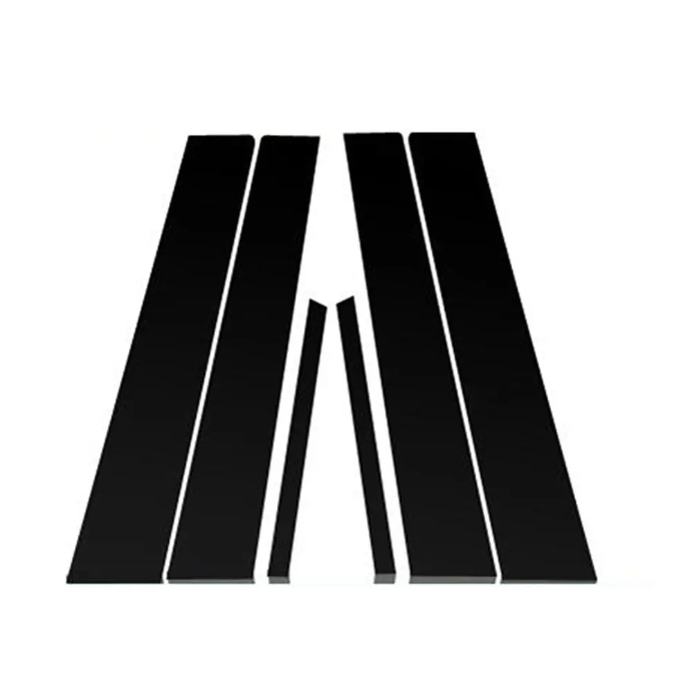 B Pillar Sticker Carbon Fiber Durable Decorate Your Car Personlized ...