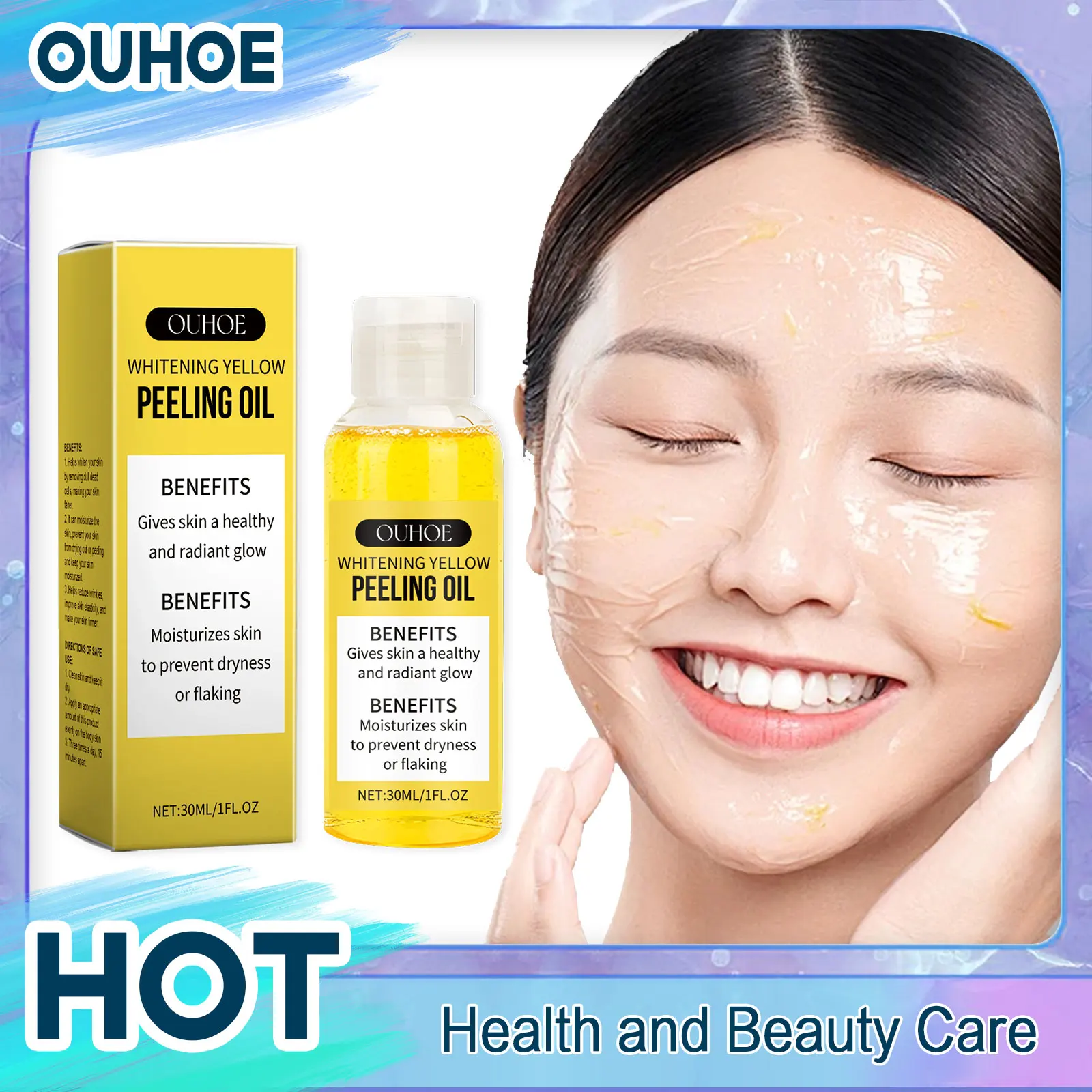 Yellow-Peeling-Oil-Lighten-Dullness-Fine-Line-Remover-Brighten ...