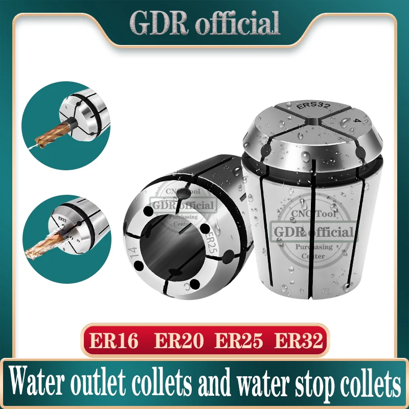 Water-stop-collet-ER16-ER20-ER25-ER32-Effluent-Collet-Water-outlet ...