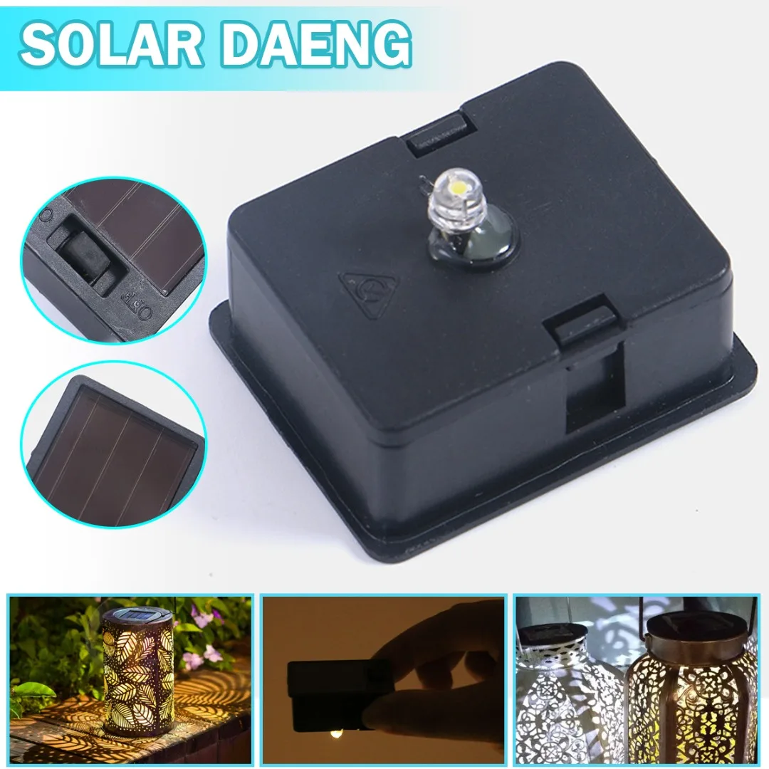 1pc-LED-Solar-Light-Durable-Plastic-DIY-Lamp-Cover-Box-Practical ...