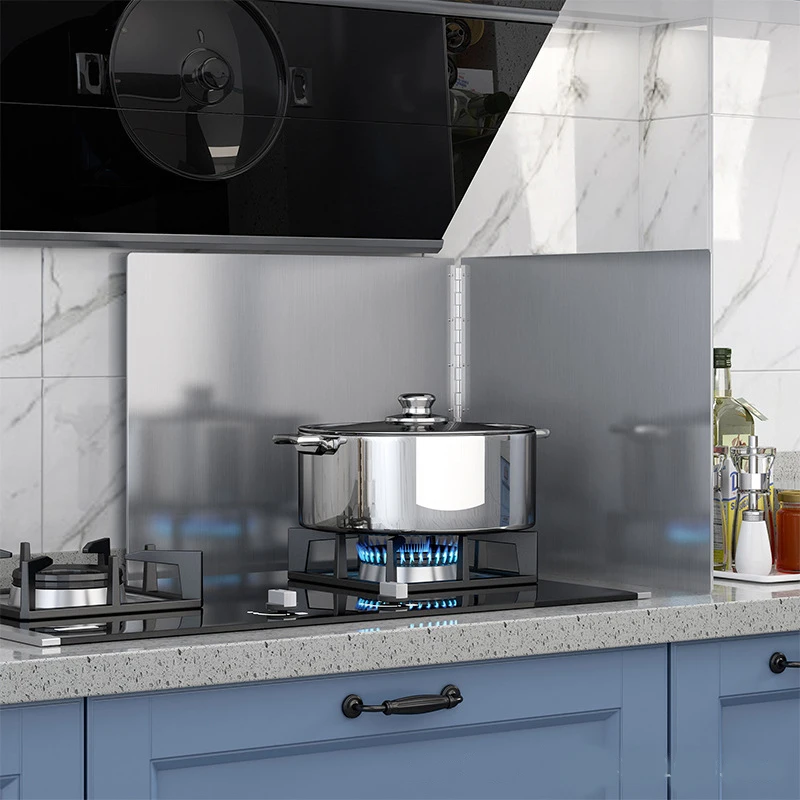 Oil Splash Guard Anti Splatter Shield Guard Oil Barrier Board Stove ...