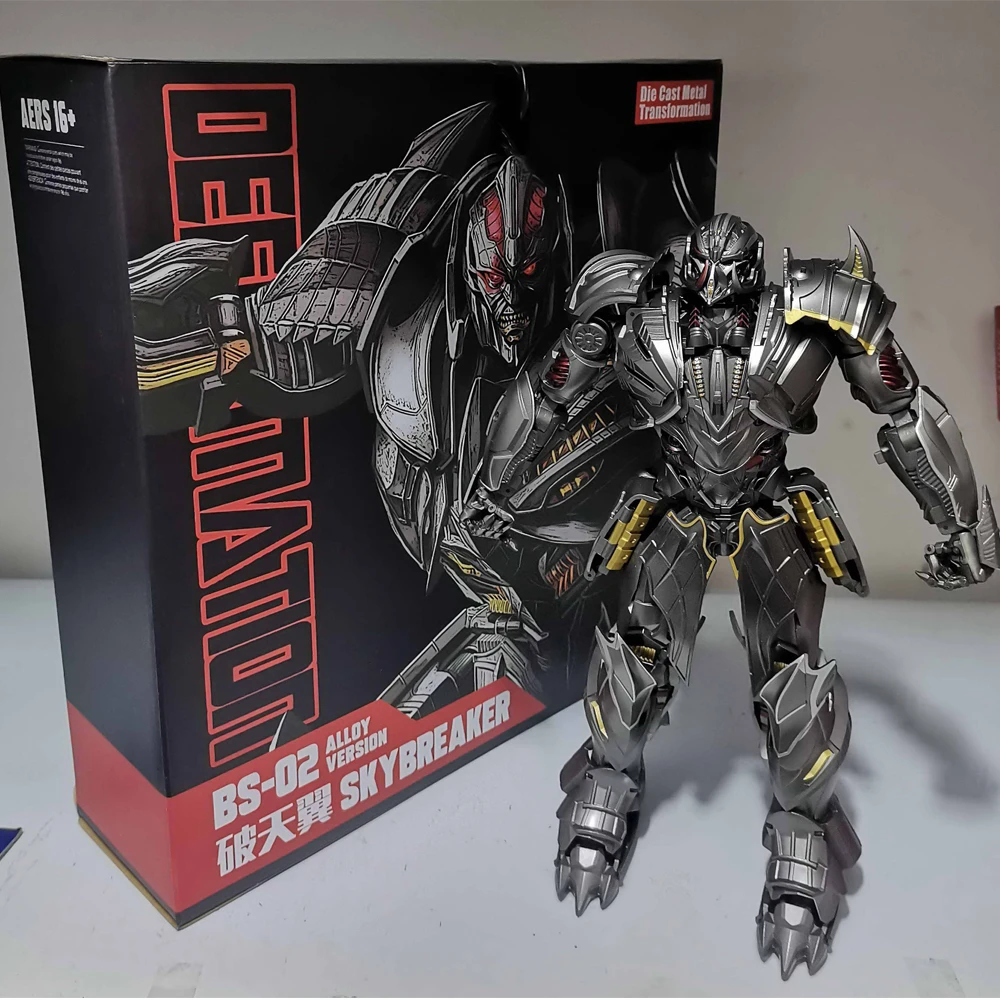 트랜스포머 완구 BMB BS02 Galvatron Megatron UT R03 액션 피규어 변형 애니메이션 모델 로봇 Sky Breaker Dragoon Megatron ...