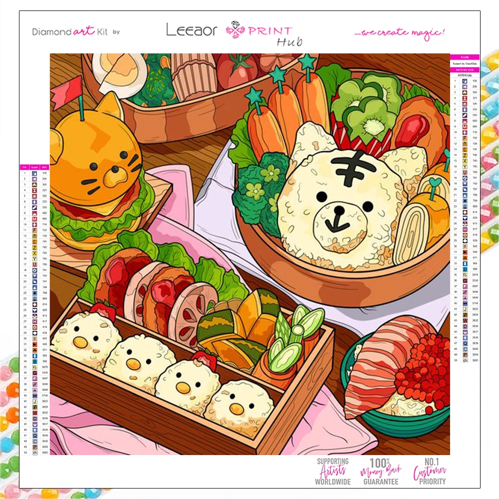 Cartoon-Diamond-Painting-Lunch-Box-Lunch-Ball-Full-Diamond-Mosaic ...