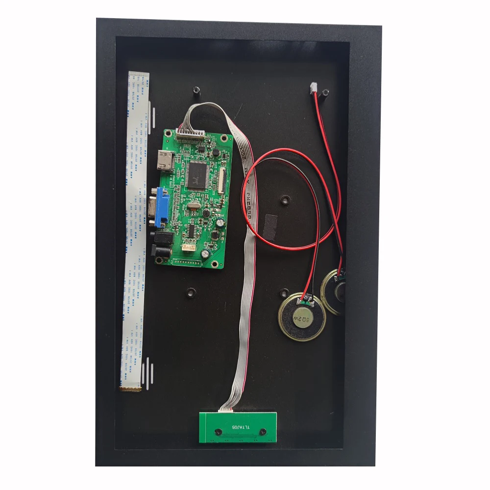 EDP Controller board Metal case back cover Shell box with VGA HDMI ...