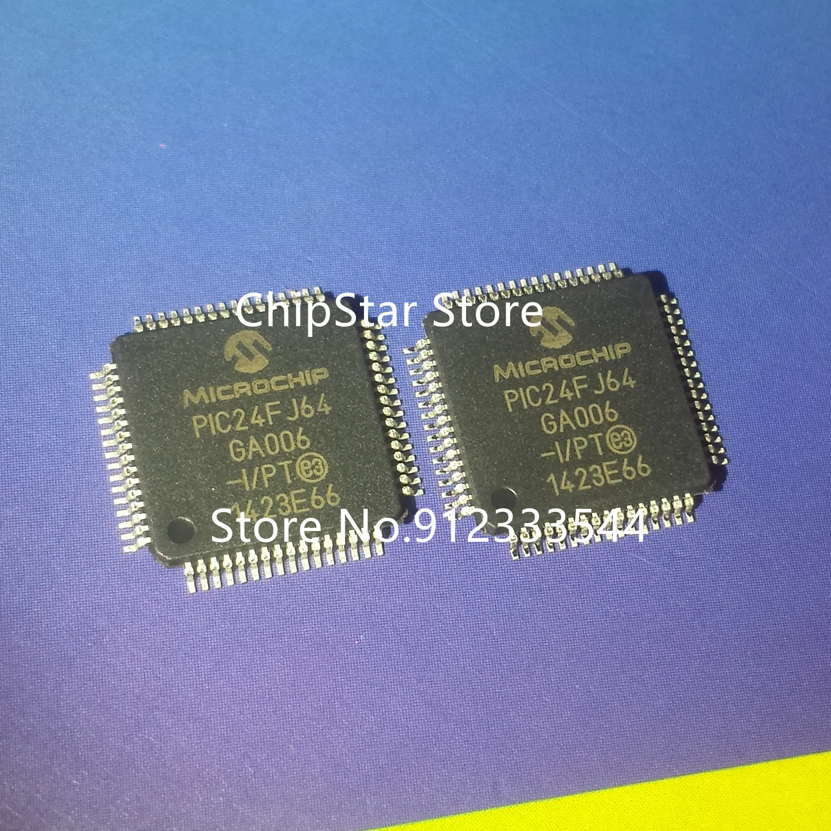 2pcs/Lot PIC24FJ64GA006 I/PT PIC24FJ64GA006 16 Bit Microcontroller TQFP64 100%New And Original ...