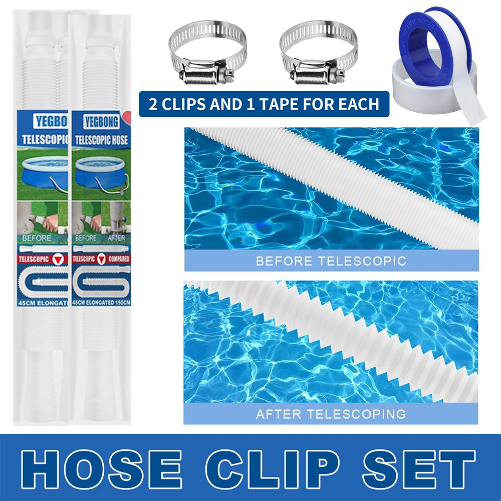 Pool-Pump-Replacement-Hose-Premium-Quality-Pool-Filter-Pump-Connection ...