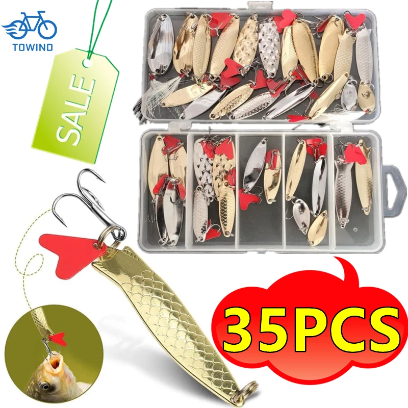 35-20-10PCS-Set-Lure-Bait-Set-Metal-Spinner-Lure-Spoon-Set-Sequin ...