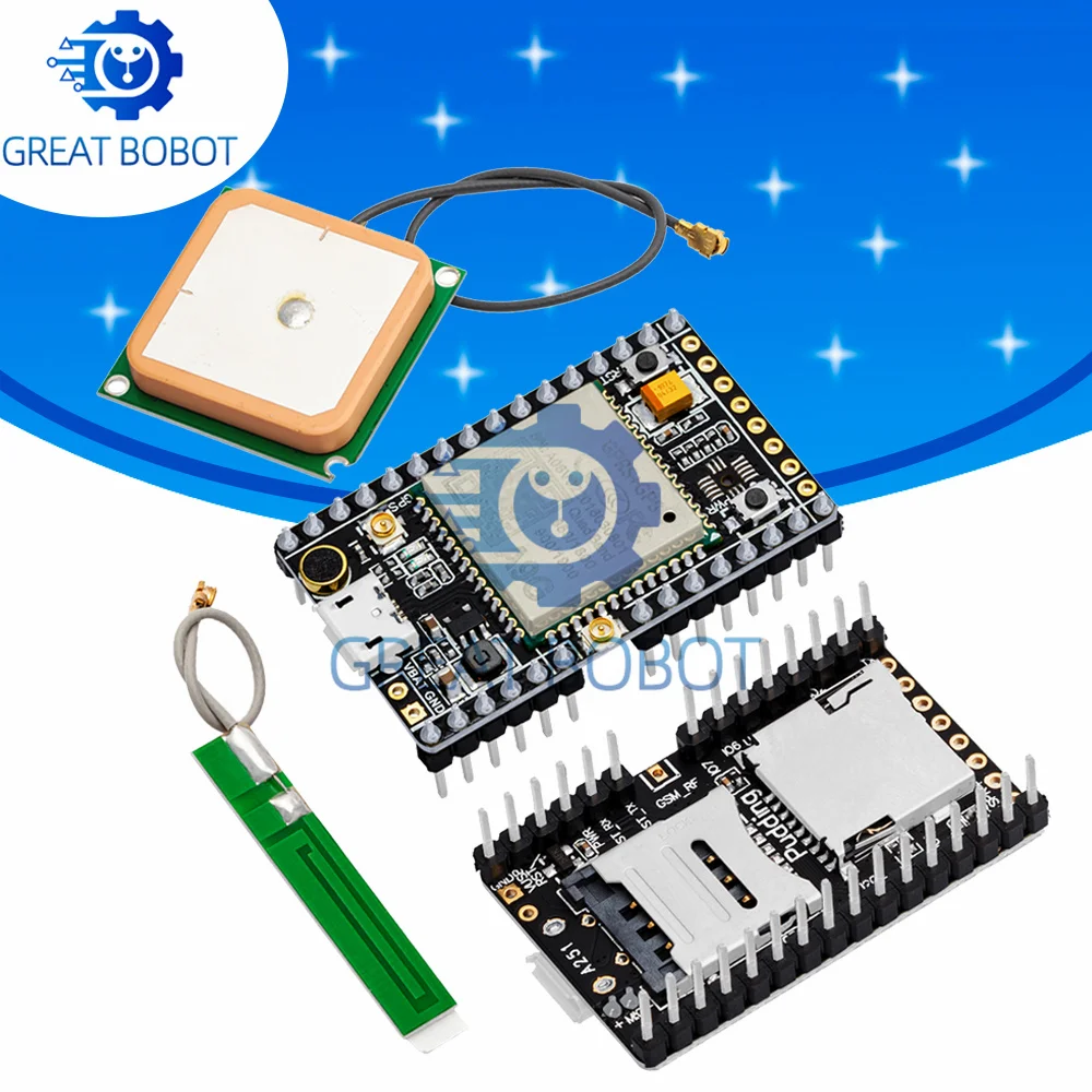 BS-RCmall-GPRS-GSM-A9G-pud-n-GPRS-GSM-GPS-BDS-A9G-Placa-de-desarrollo ...