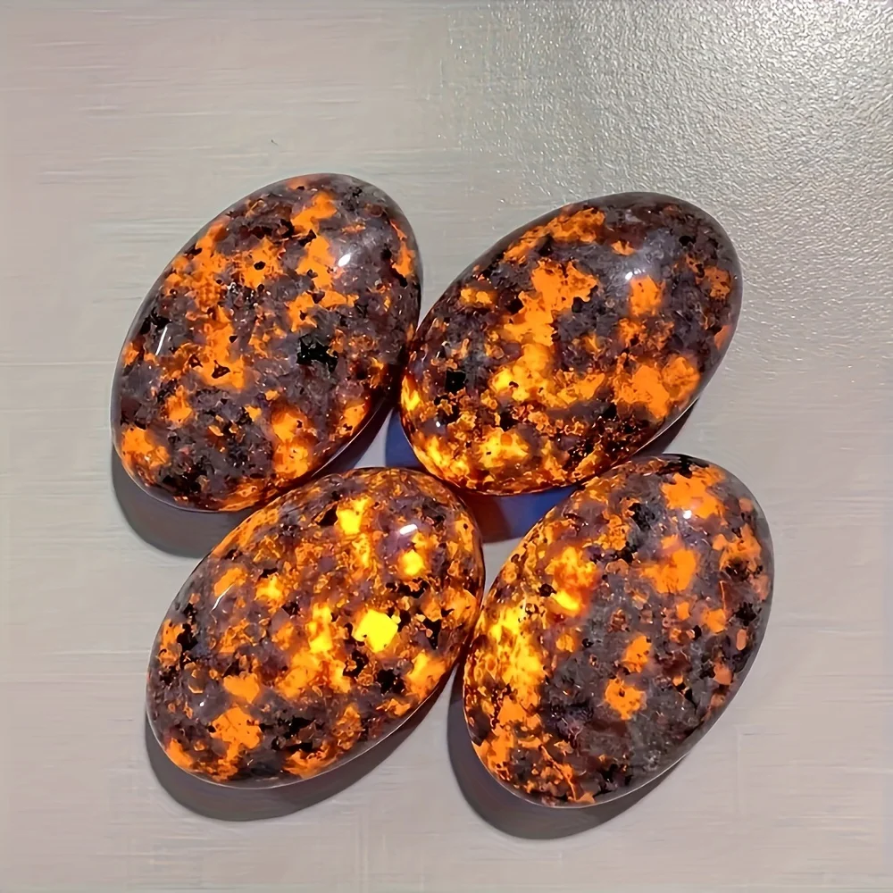 Natural-Yooperlite-Stone-Crystal-Palm-Rock-Flame-Stone-UV-Light ...