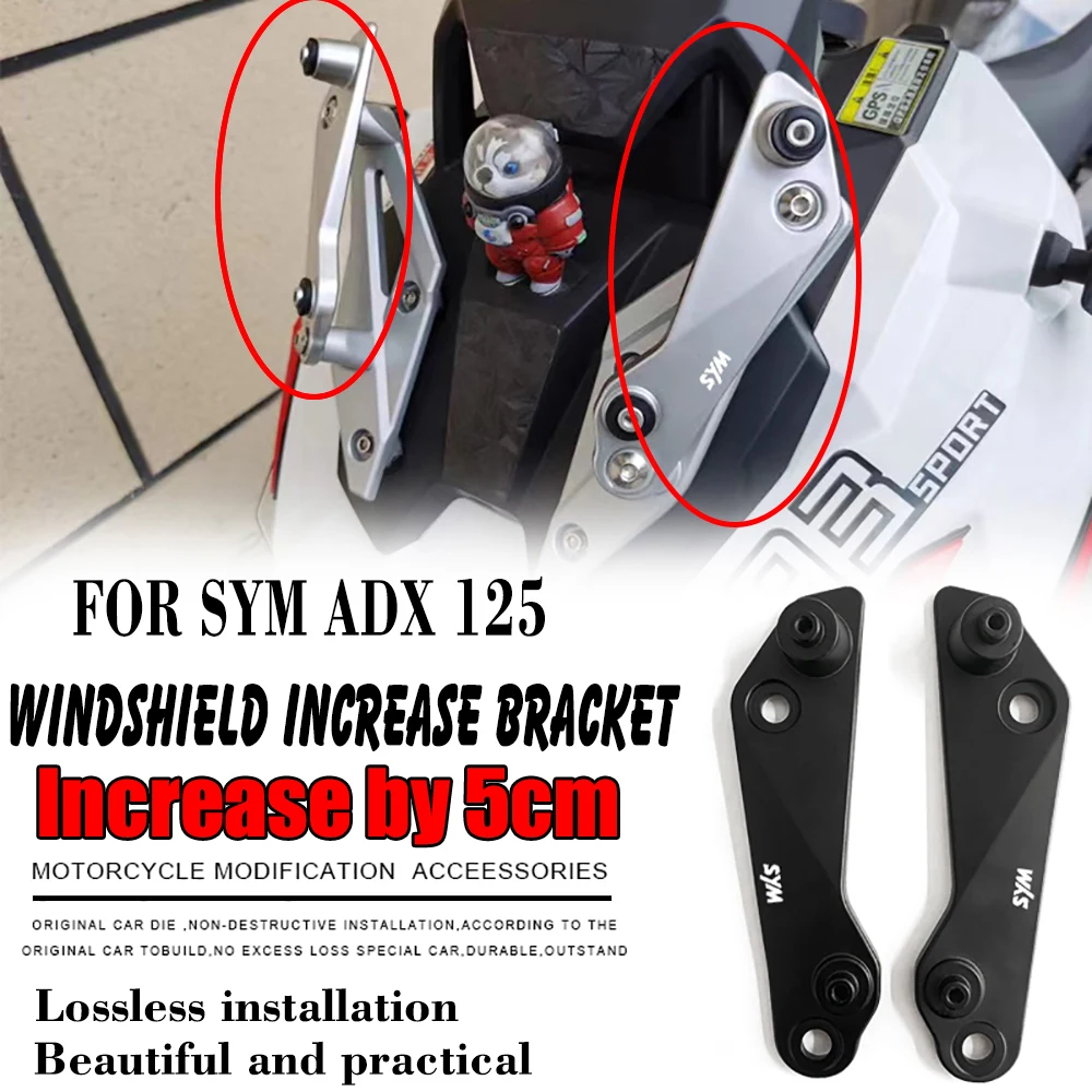 For-SYM-ADX-125-ADX125-Motorcycle-Original-Windscreen-Lifting-Bracket ...