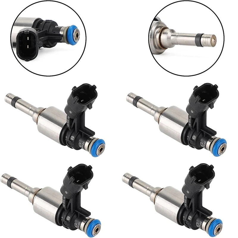 Injetores de combustível de 4 pces apto para hyundai accent para kia ...