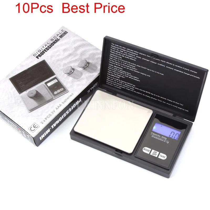 10Pcs-lot-Digital-Scale-Electronic-Weighting-Lcd-Pocket-Accurate-Weight ...