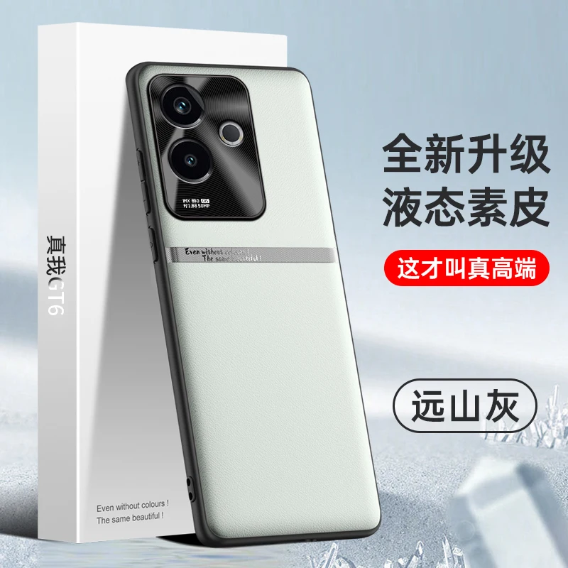 Case-For-Realme-GT-6-GT6-High-Quality-PU-Leather-Camera-Lens-Protective ...