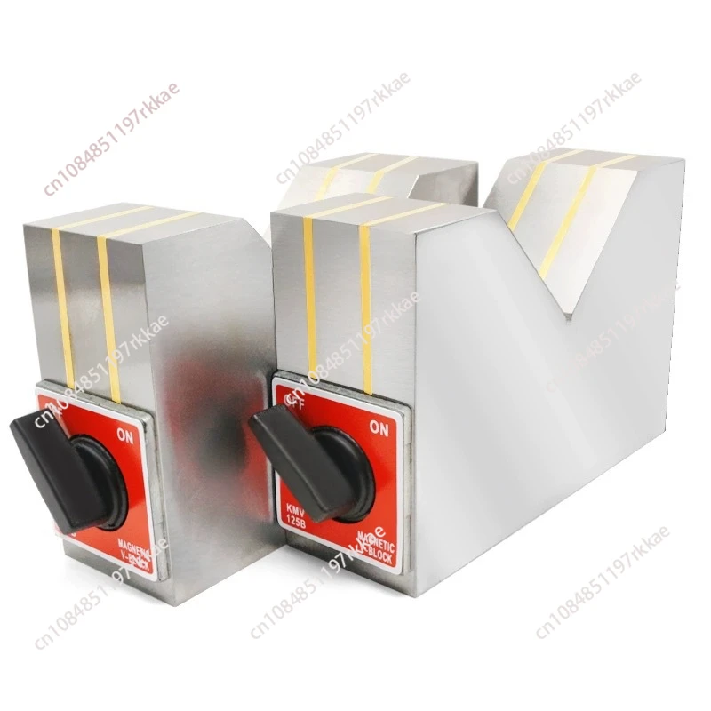 Double-50B-Magnetic-V-shaped-Block-Triangle-Magnetic-Table-Scribing-V ...